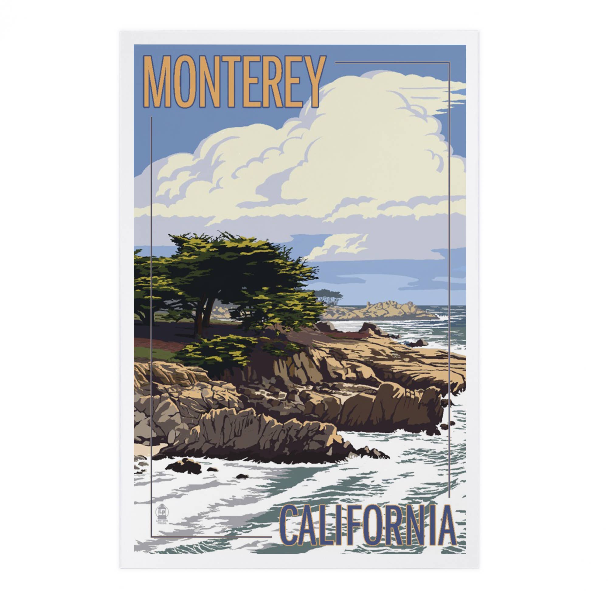 PREMIUM POSTCARDS Monterey, California, Cypress Tree – The Feral Market