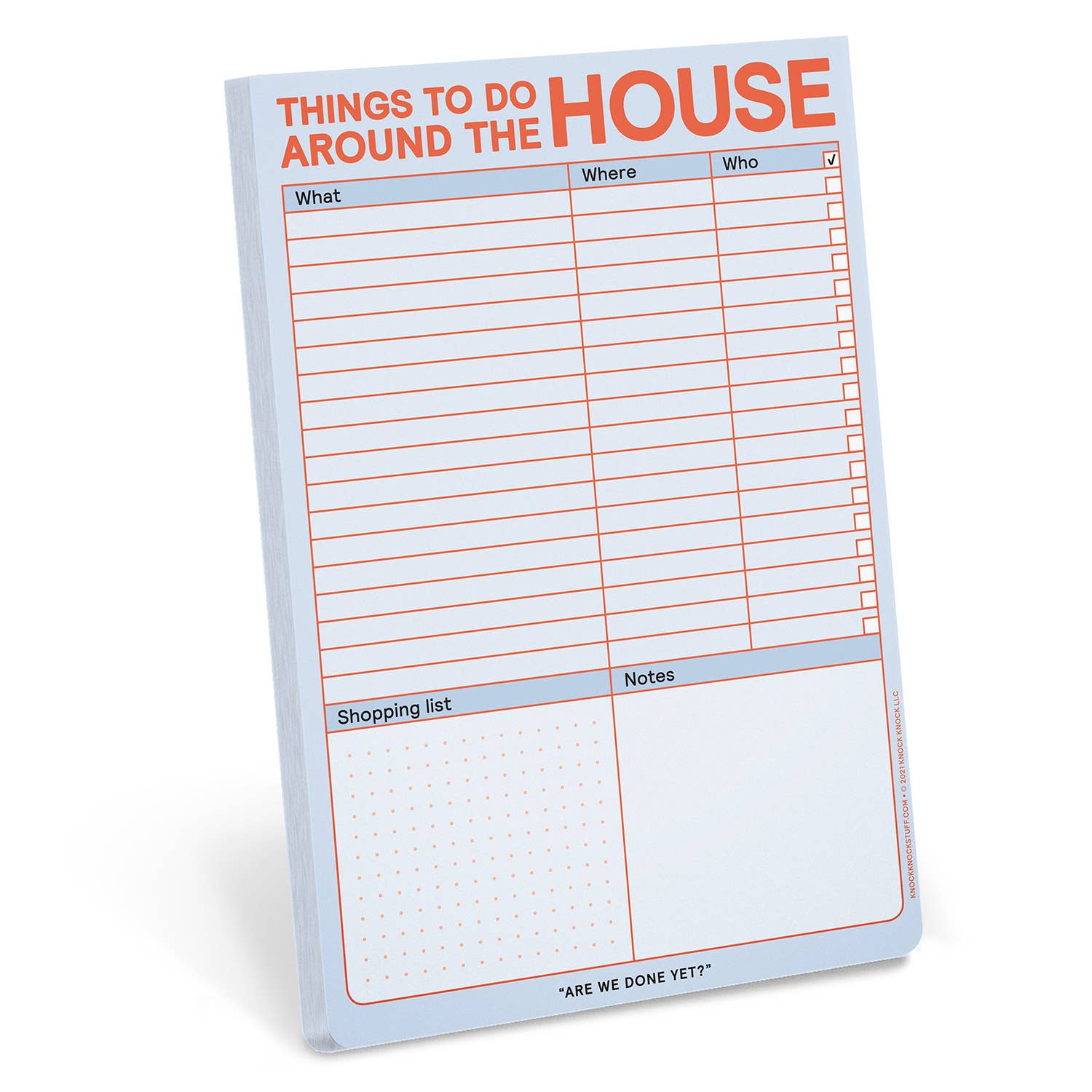Things to Do Around the House Pad (Pastel Version) – The Feral Market